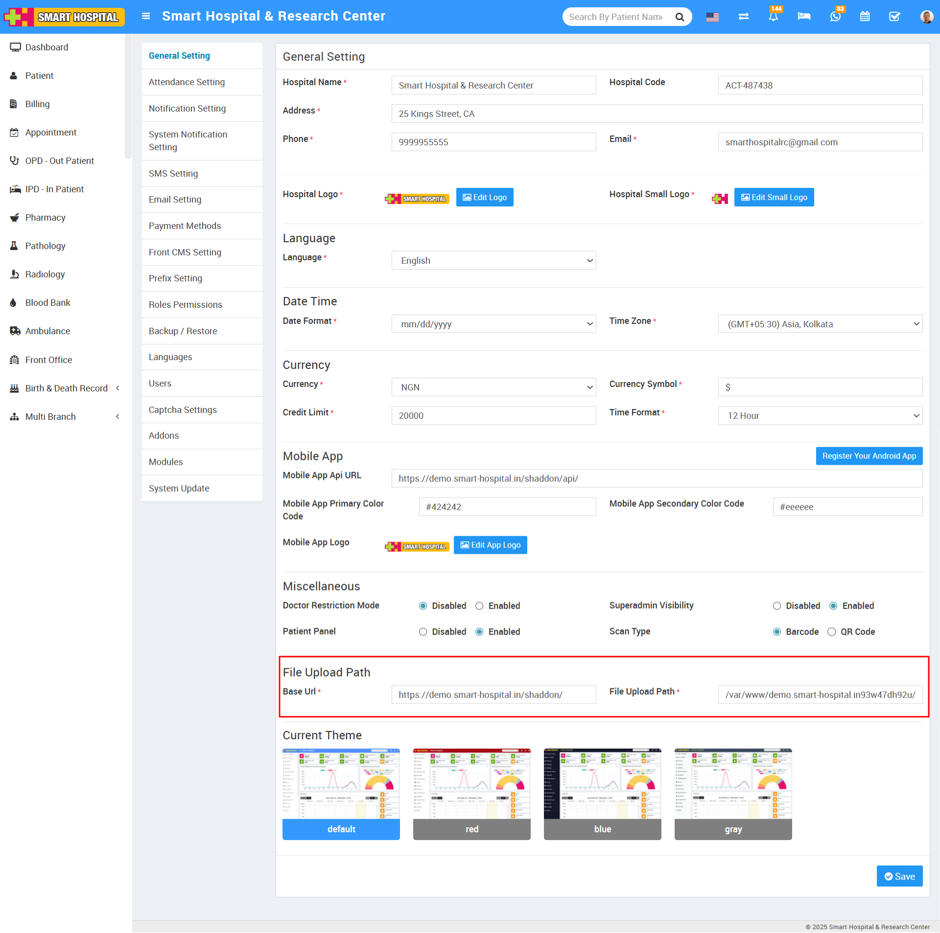 How to add the new branch in smart hospital home branch? - Smart ...